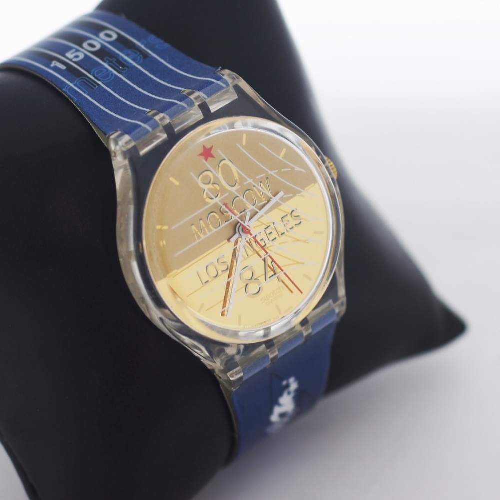 Swatch Ag 1995 Sebastian Coe Olympic Watch - Gem